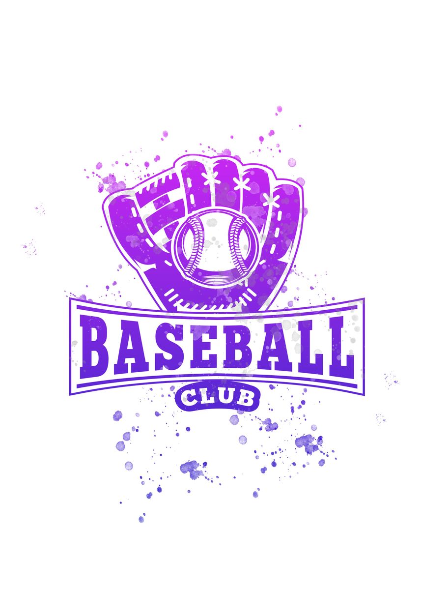 'Baseball Funny' Poster, picture, metal print, paint by RobertHall ...