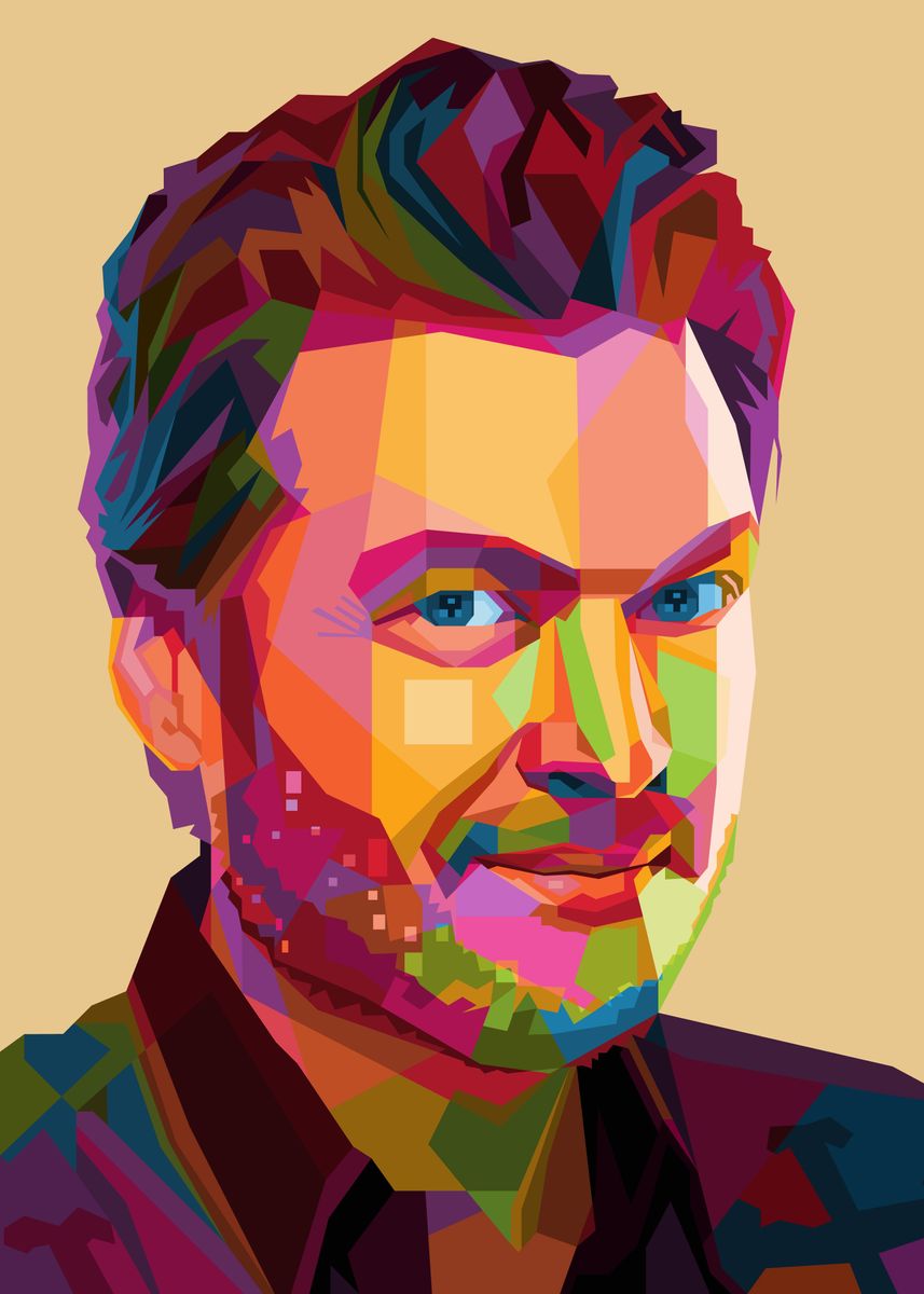'Blake Shelton' Poster by Yanz Studio | Displate