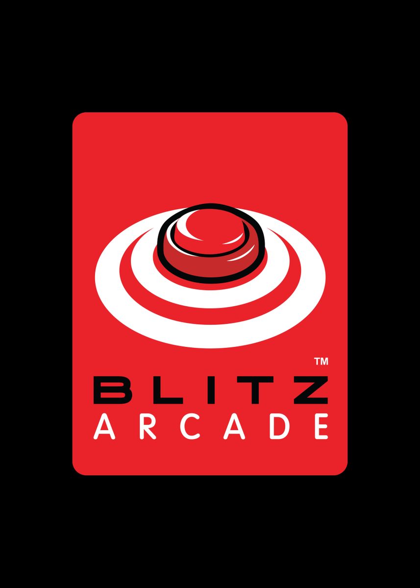 'blitz arcade' Poster, picture, metal print, paint by rasyid ...