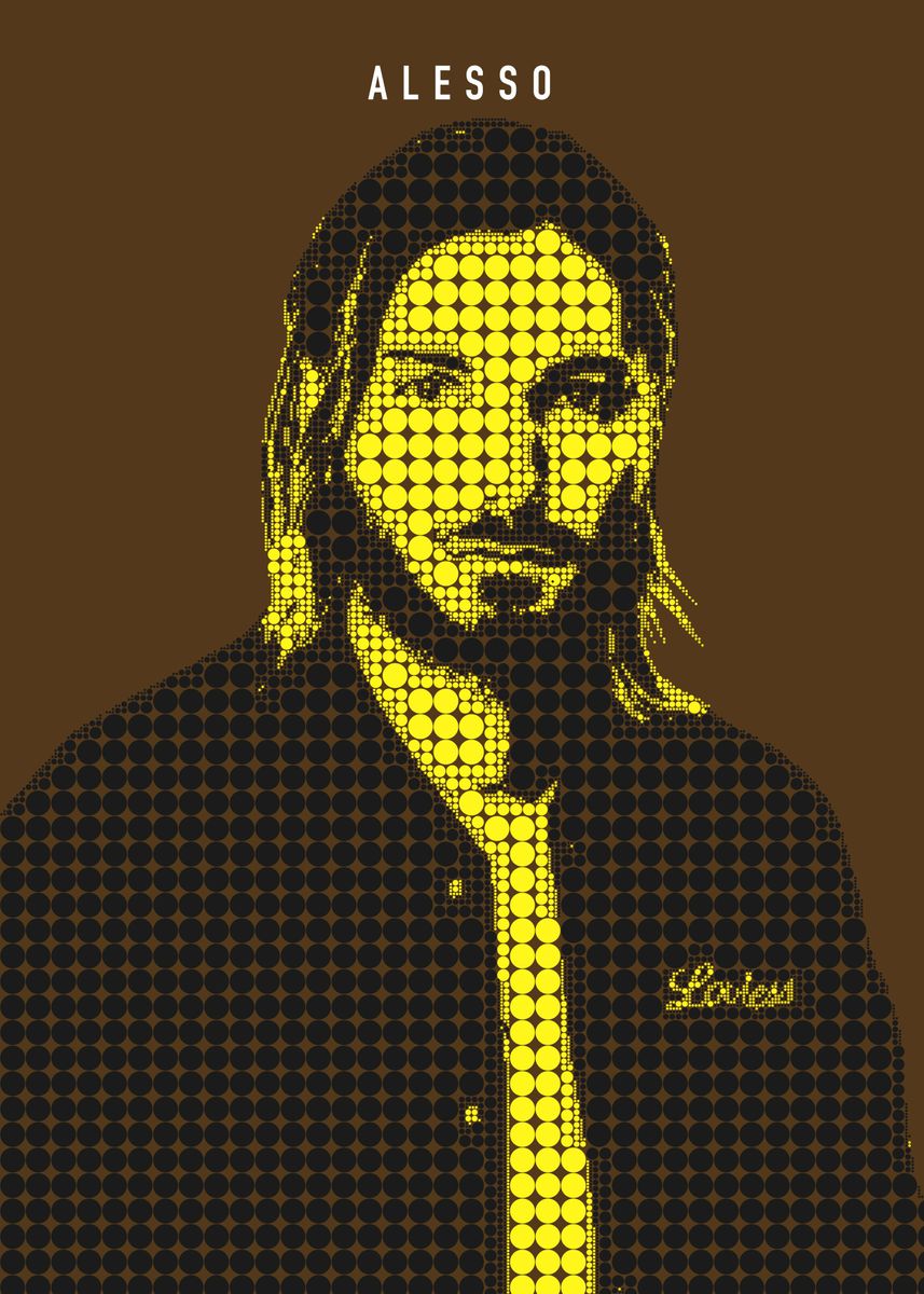 'Alesso' Poster, picture, metal print, paint by Bestselling Music ...