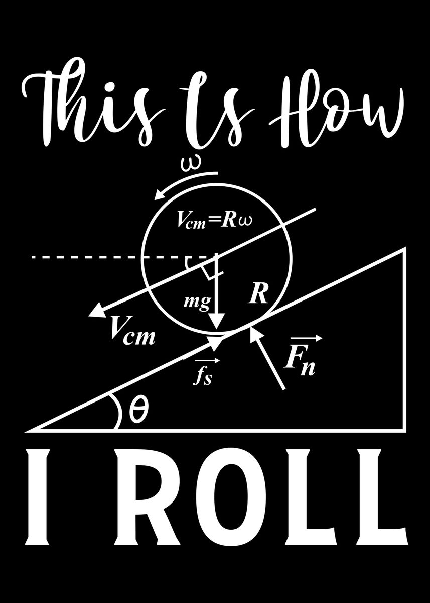 'Physics Physicist Nerd' Poster, picture, metal print, paint by ...