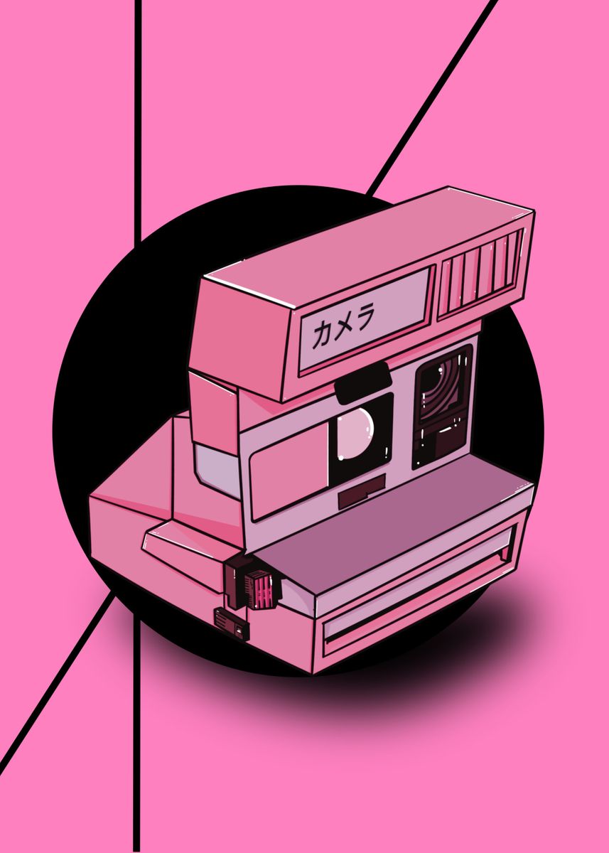 'Retro Camera ' Poster, picture, metal print, paint by Hristo Tzarovski ...