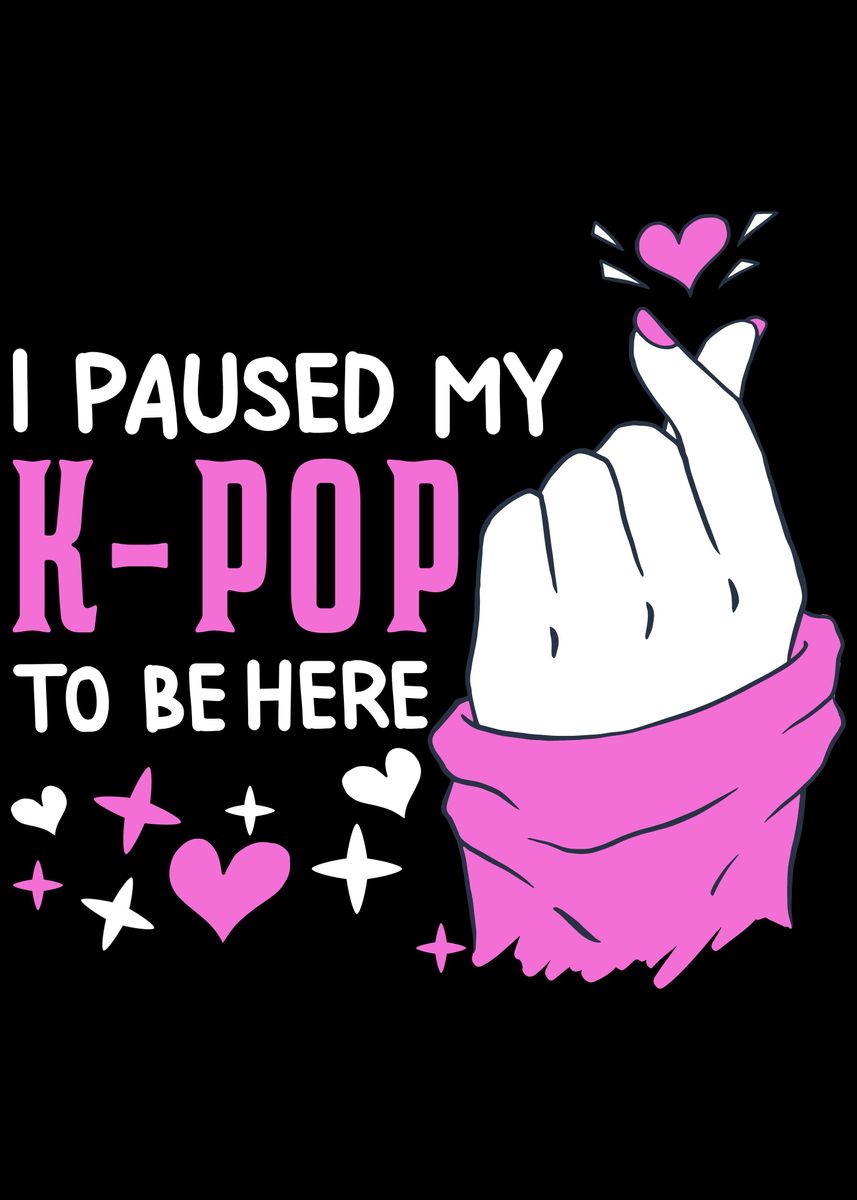 'Korean Pop Kpop South' Poster, picture, metal print, paint by ...