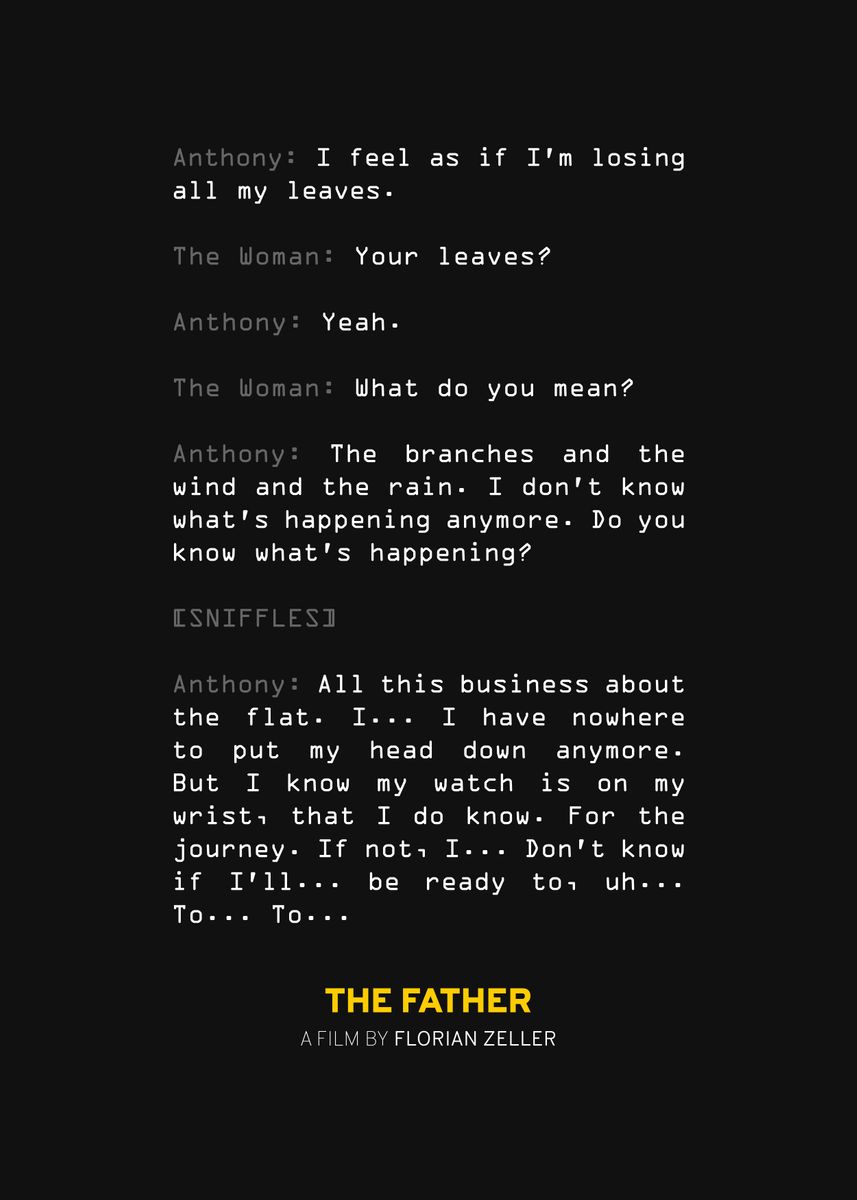'The Father Quote 2' Poster, picture, metal print, paint by Quoteey ...