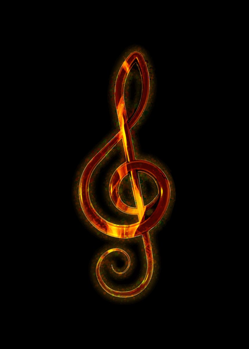 'Music Sol ' Poster, picture, metal print, paint by Art Creative | Displate