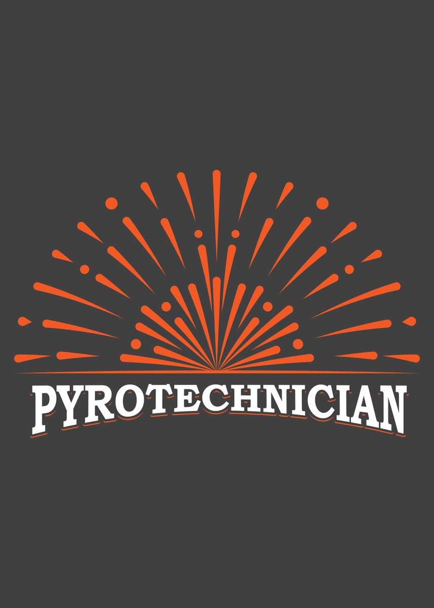 'Pyrotechnician Crew' Poster, picture, metal print, paint by CrownMerch ...