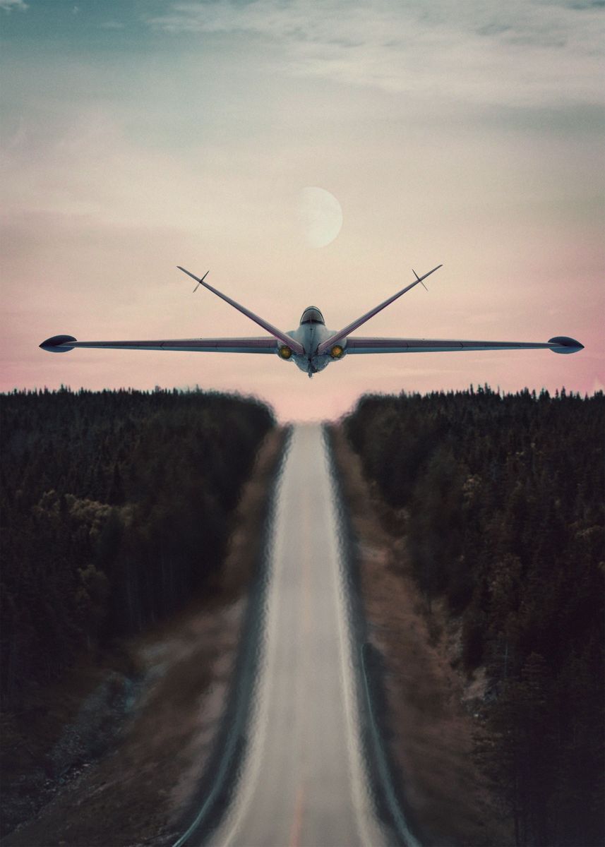 'going nowhere' Poster, picture, metal print, paint by cookaynne | Displate