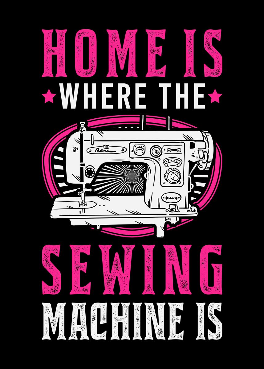 'Sewing Machine Tailor' Poster by FavoritePlates | Displate