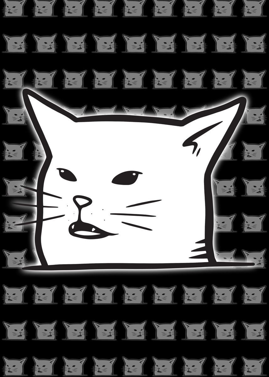 'Meme Cat' Poster by Andreas Schellenberg | Displate