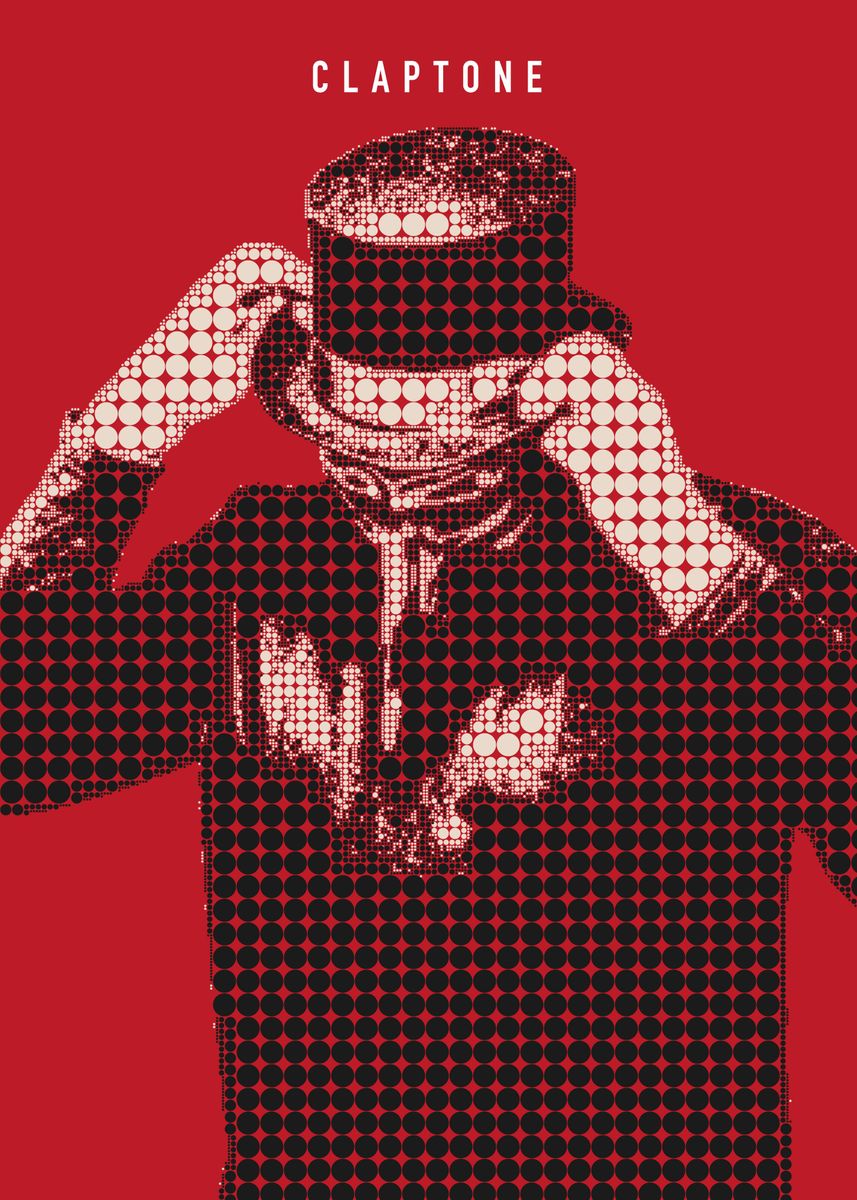 'claptone' Poster, picture, metal print, paint by Bestselling Music ...