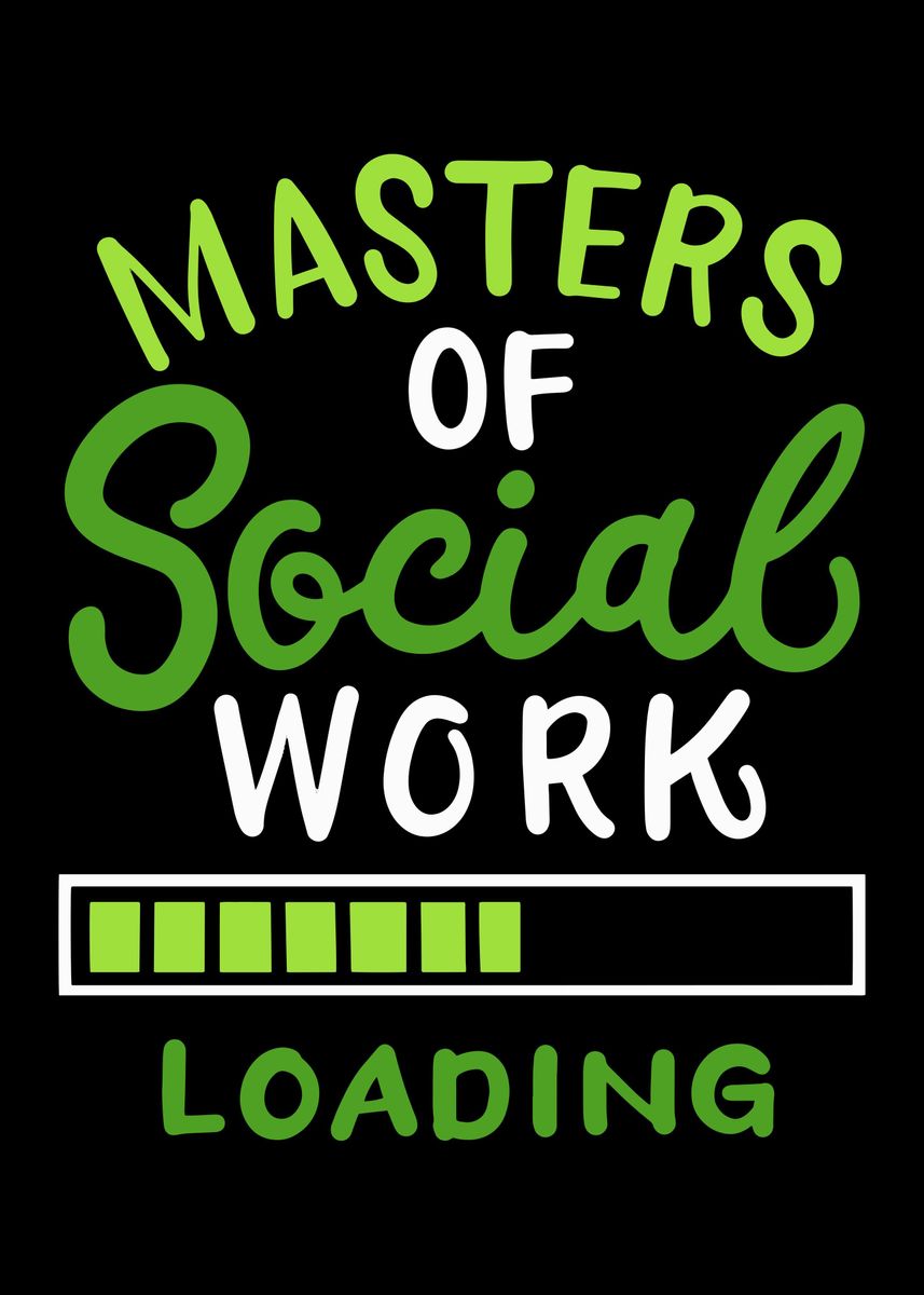 'Masters Of Social Work' Poster by Uwe Seibert | Displate