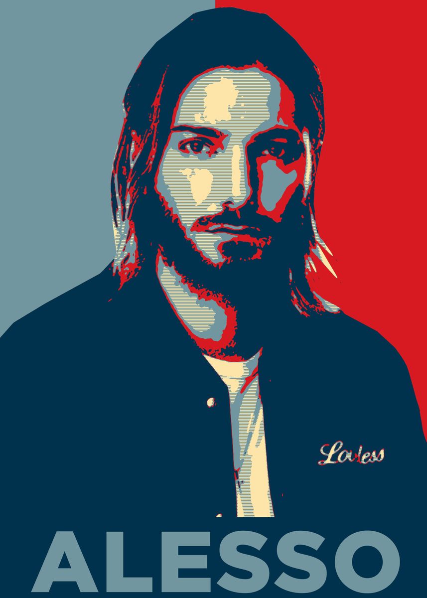 'alesso' Poster, picture, metal print, paint by Limited Edition Posters ...