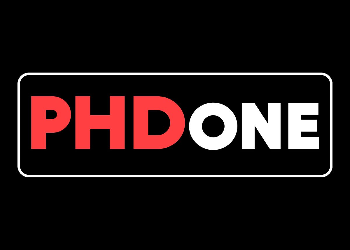 'PhDone Post Graduate Gift' Poster by Powdertoastman | Displate