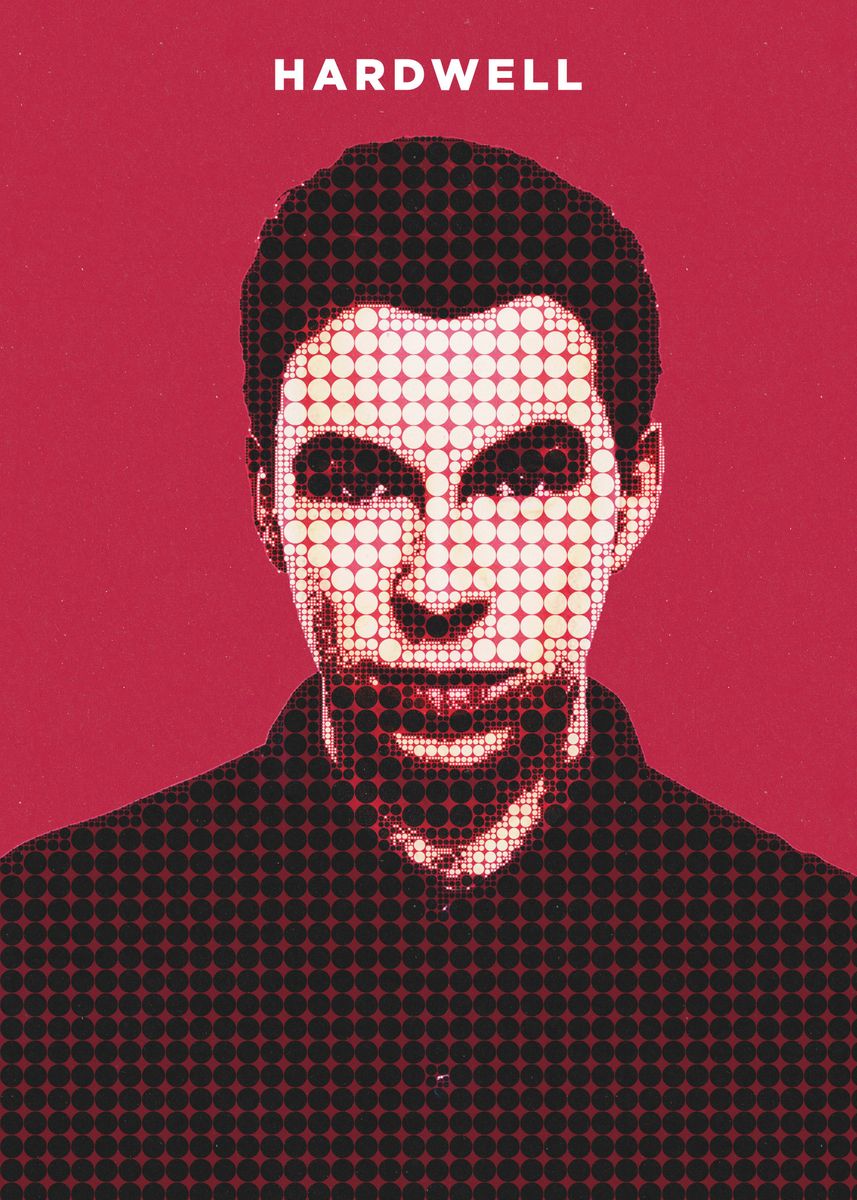 'hardwell' Poster, picture, metal print, paint by Bestselling Music ...