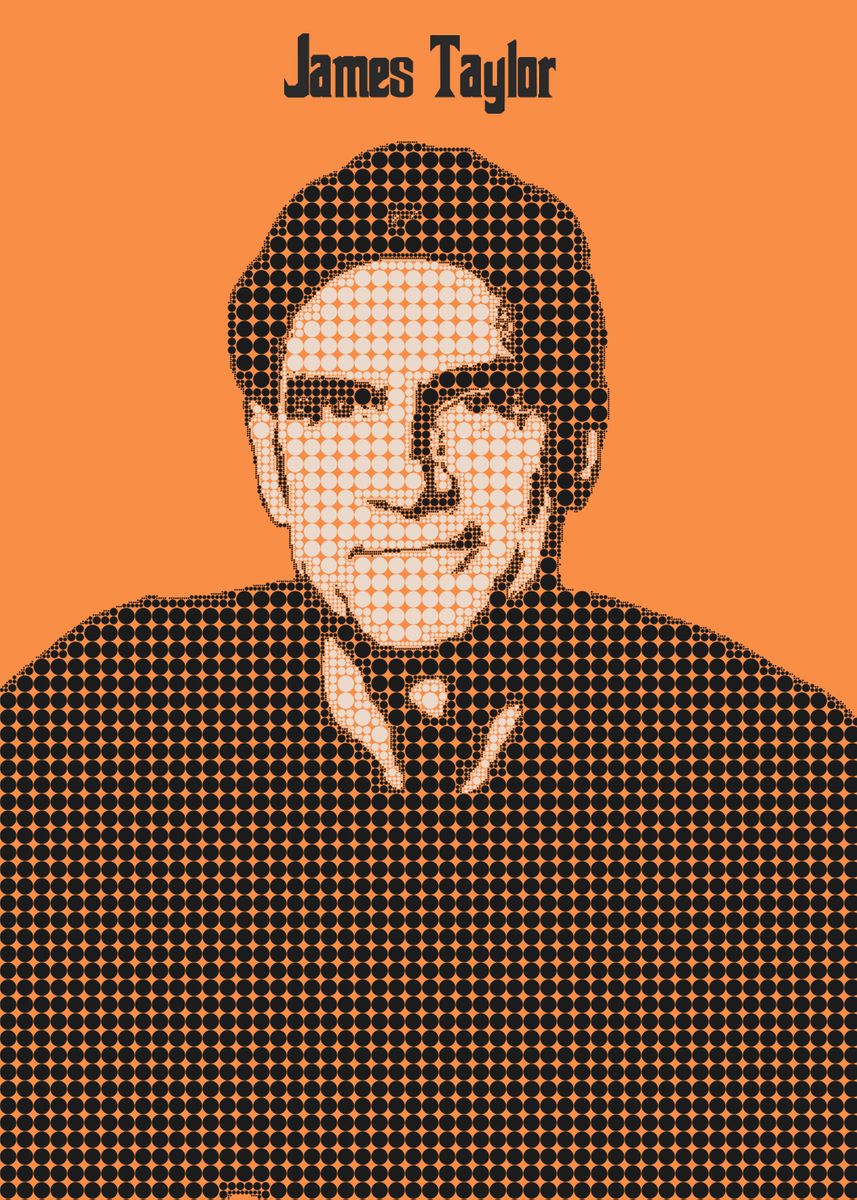 'James Taylor' Poster, picture, metal print, paint by Poster ...