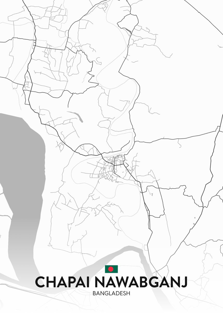 'Chapai Nawabganj BD' Poster, picture, metal print, paint by IMR ...