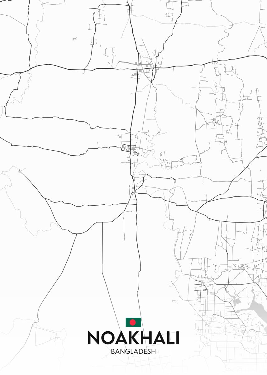 'Noakhali BD' Poster by IMR Designs | Displate