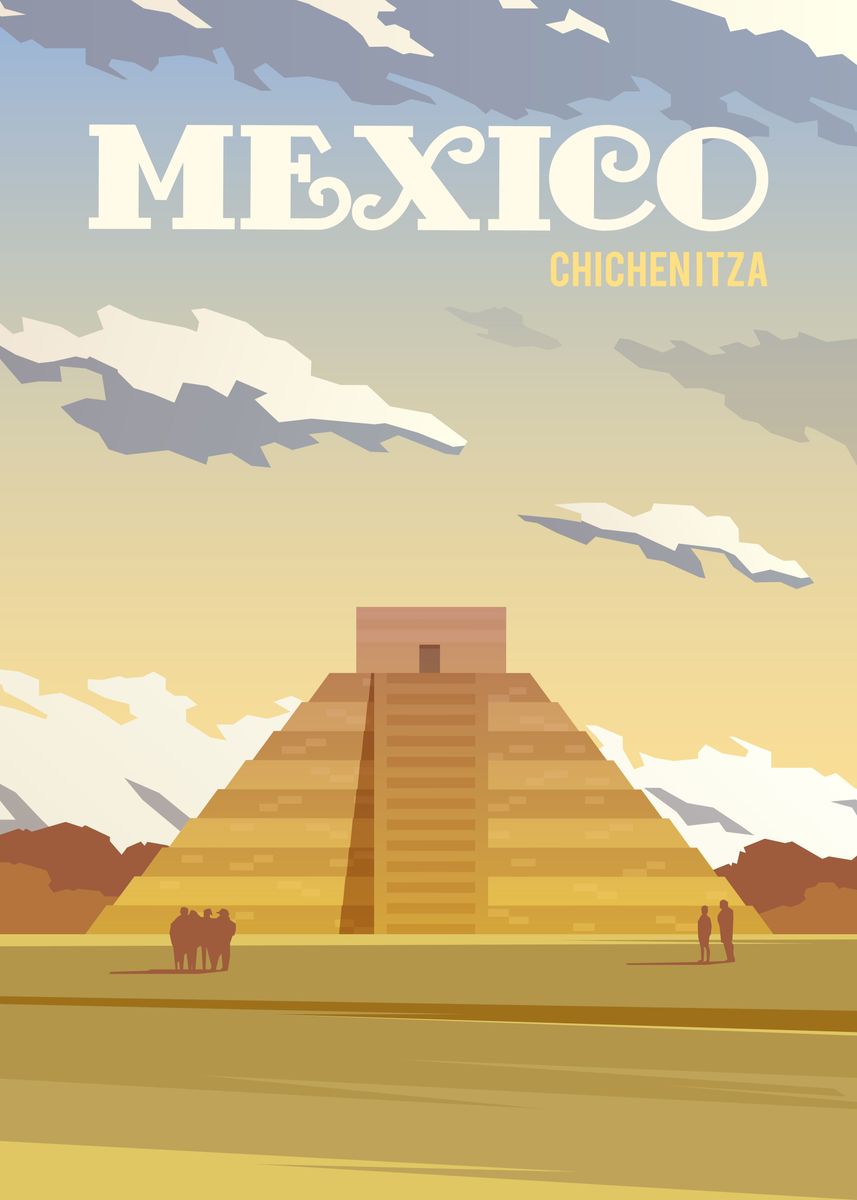'Mexico' Poster by Sam Kal | Displate