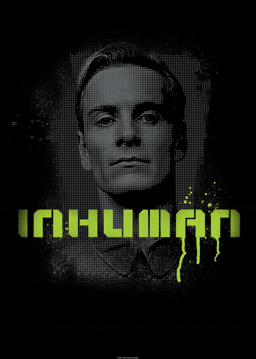 'Human Inhuman' Poster, picture, metal print, paint by Alien | Displate