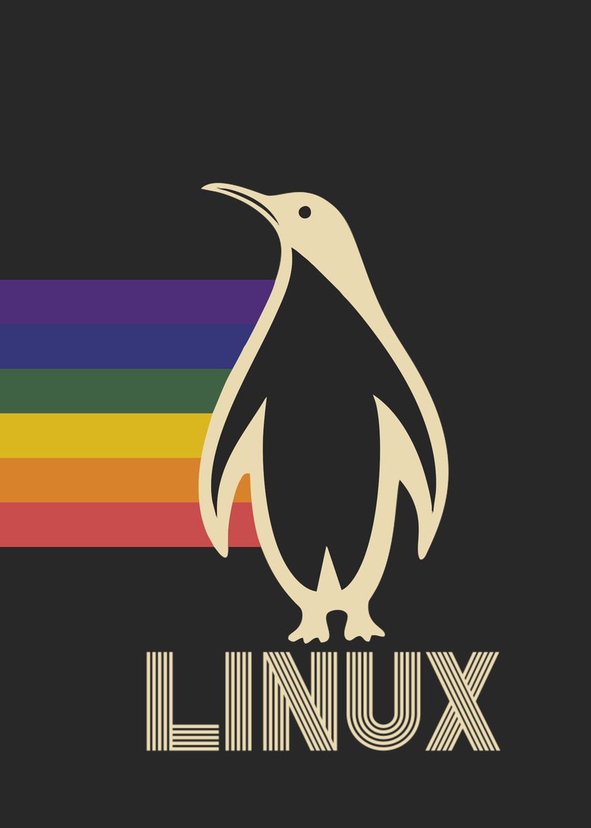 'LINUX Pride Version' Poster, picture, metal print, paint by Zake ...
