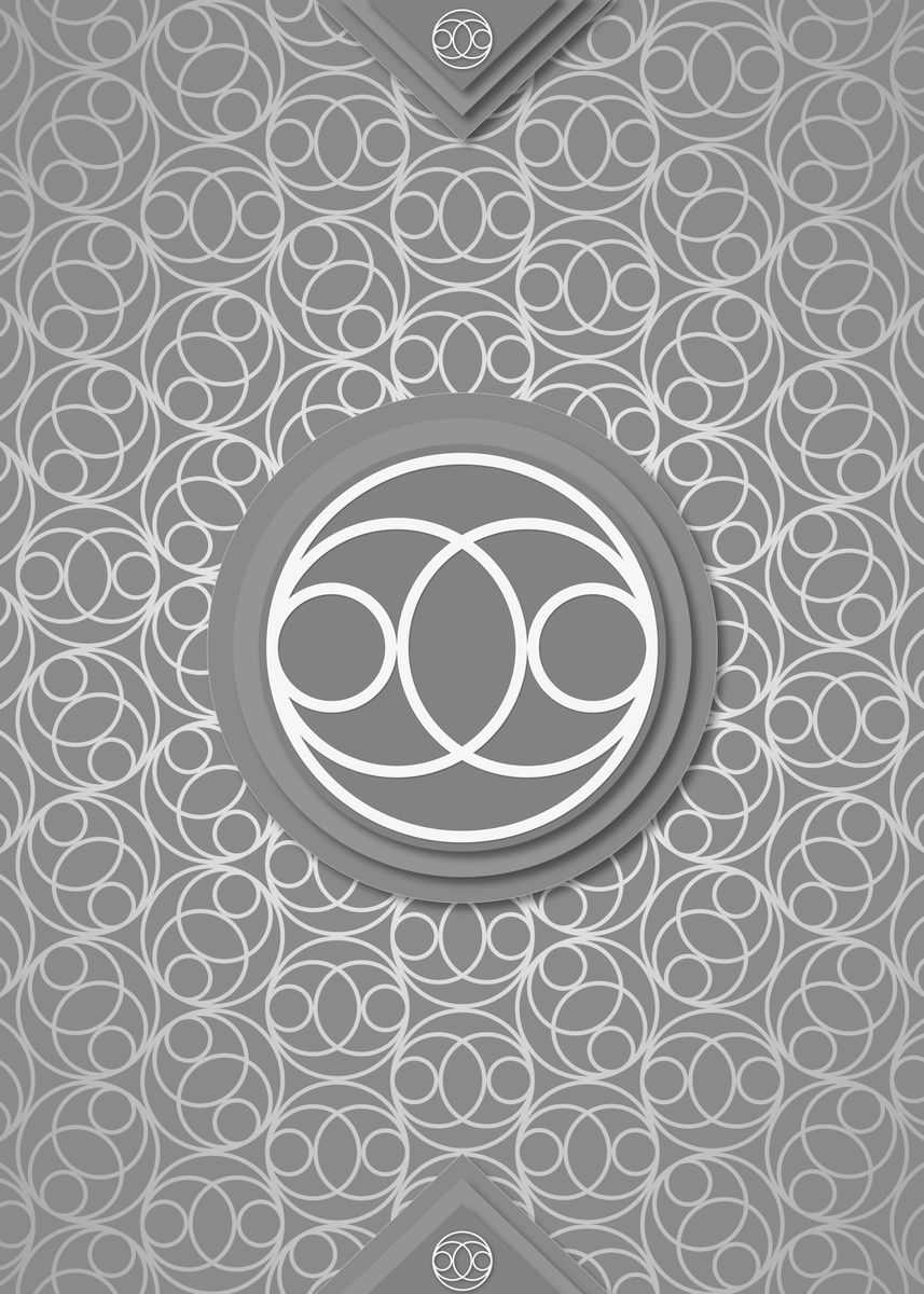 'Geometric Glyph Patterns' Poster, picture, metal print, paint by Holy ...