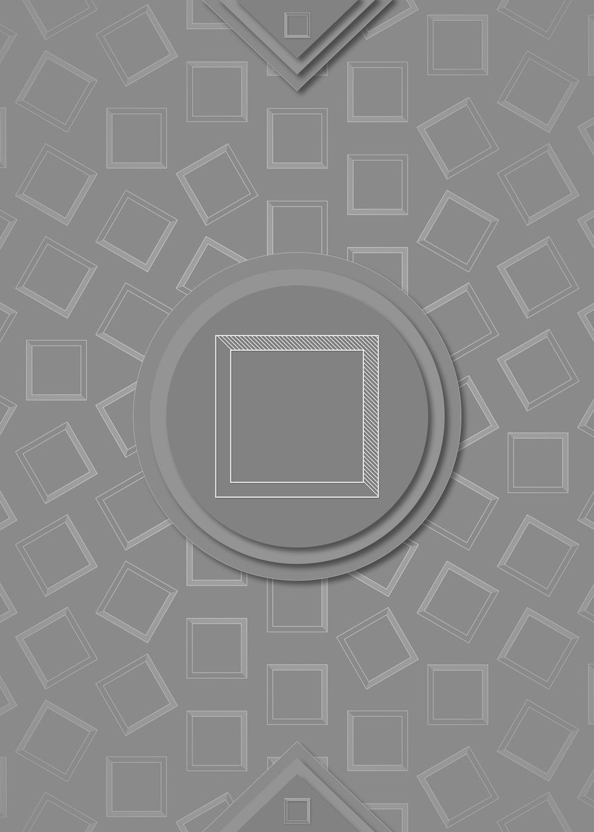 'Geometric Glyph Patterns' Poster by Holy Rock Design | Displate