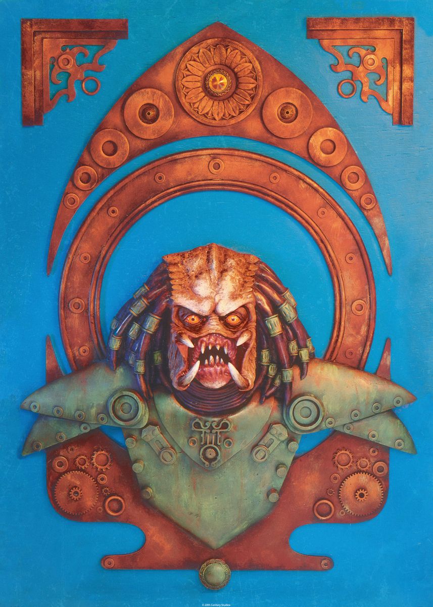 'Predator Colorful Bust' Poster by Predator | Displate