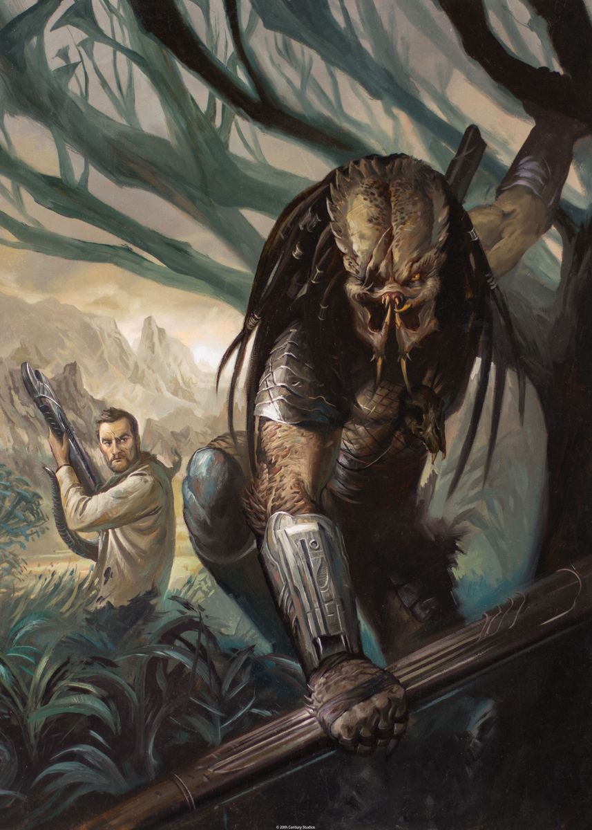 'Jungle Predator' Poster, picture, metal print, paint by Predator ...