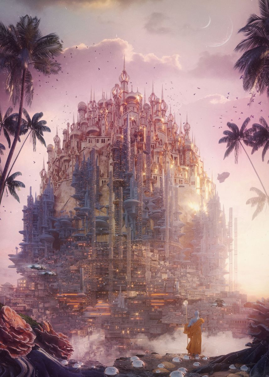 'Kingdom' Poster, picture, metal print, paint by Gal Barkan | Displate