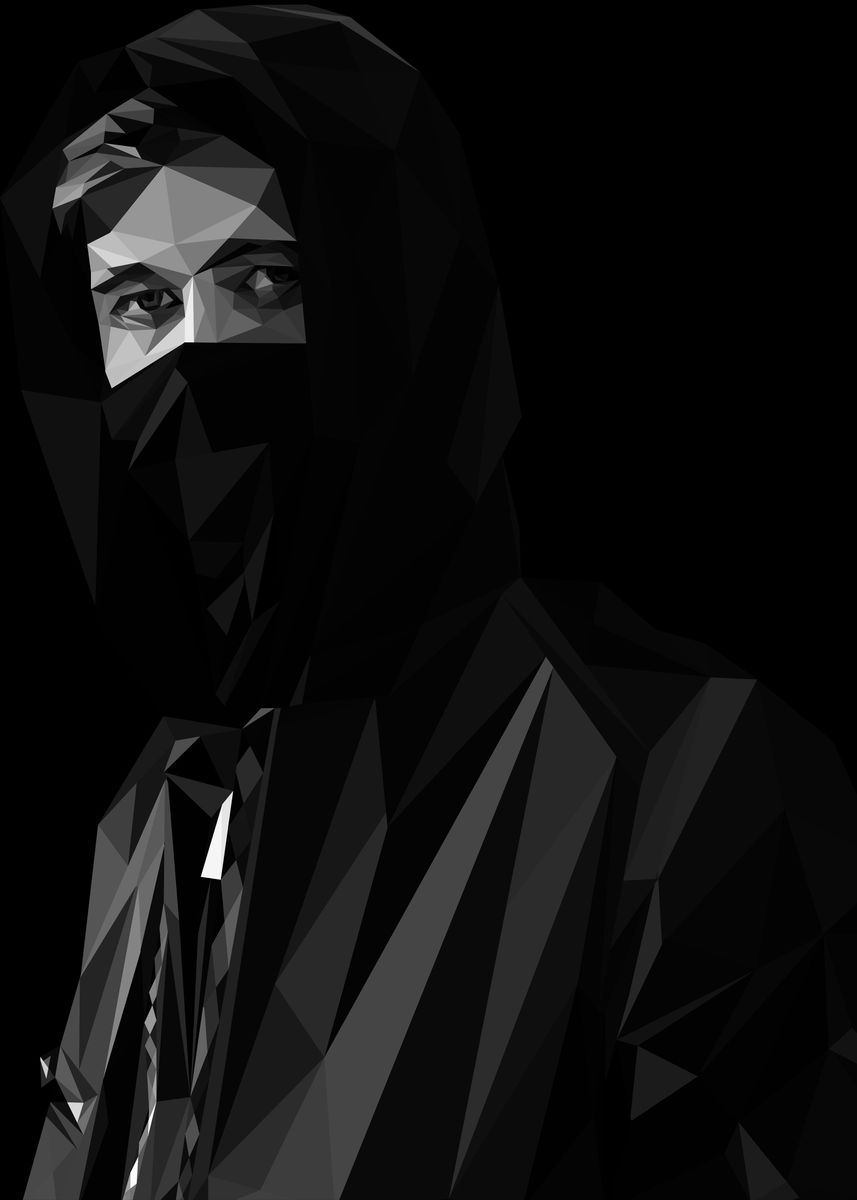 'Alan Walker' Poster, picture, metal print, paint by Lowpoly Posters ...