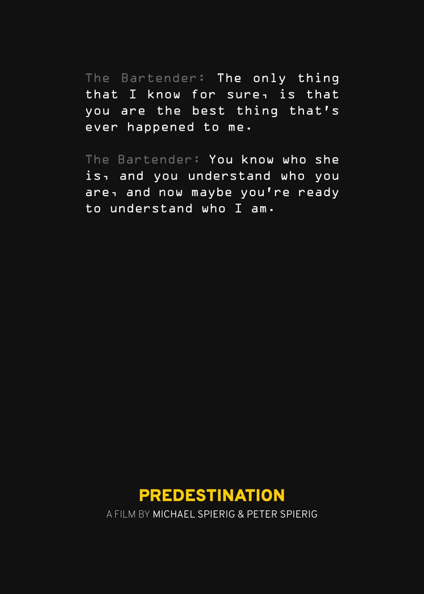 'Predestination Quote 2' Poster, picture, metal print, paint by Quoteey ...