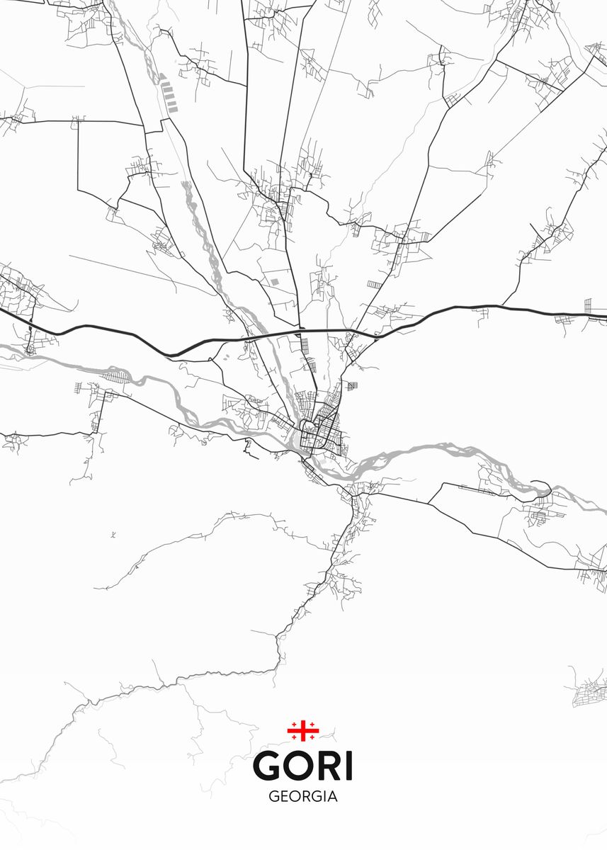 'Gori GE' Poster, picture, metal print, paint by IMR Designs | Displate