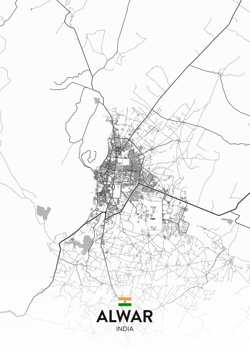 'Alwar IN' Poster by IMR Designs | Displate