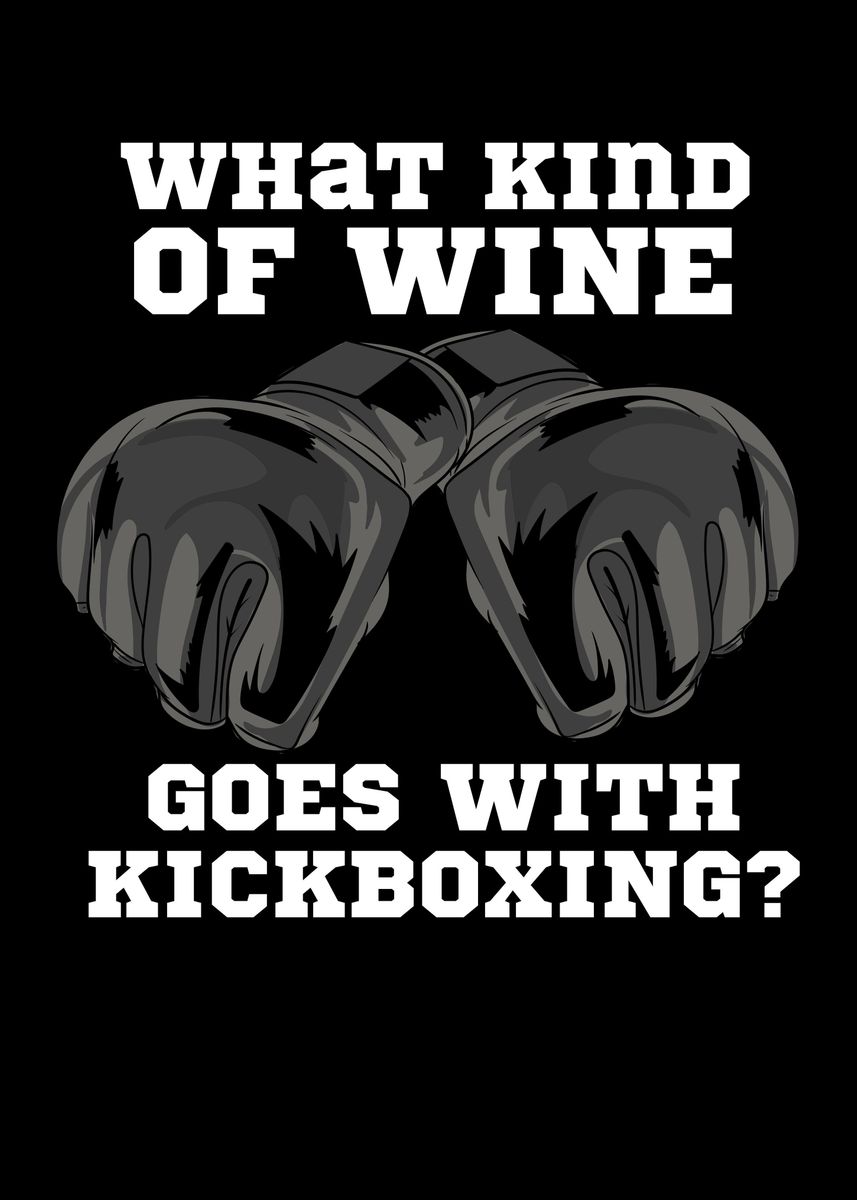 'Kickboxing' Poster, picture, metal print, paint by Uwe Seibert | Displate