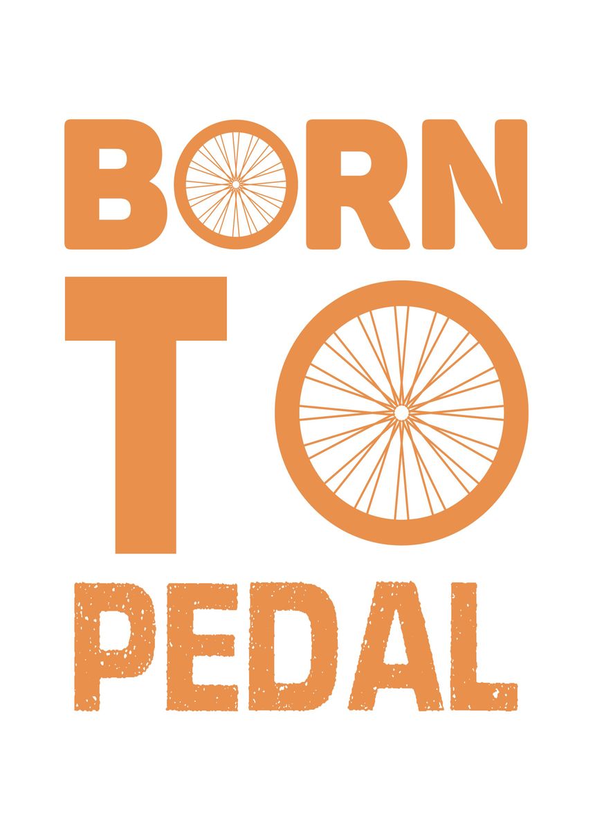 'Pedal' Poster, picture, metal print, paint by Neon Moon | Displate