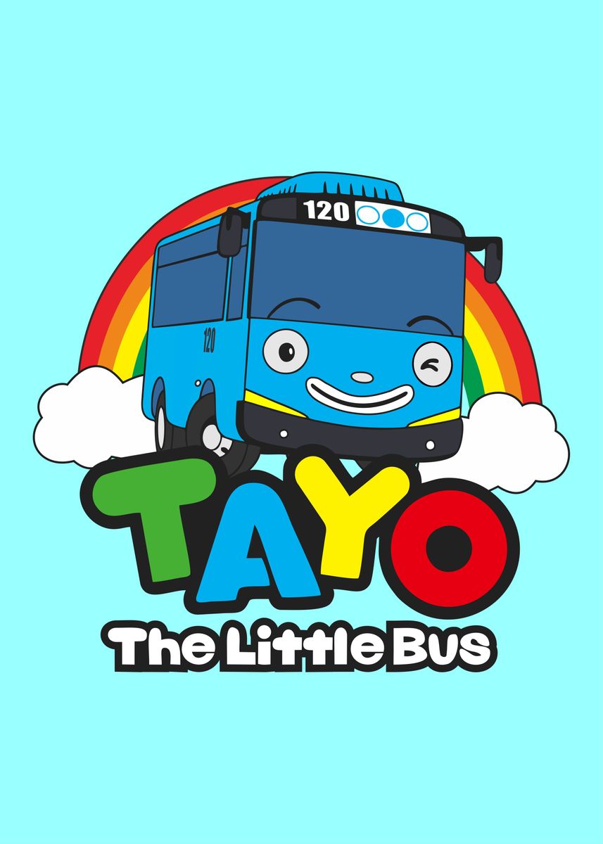 'TAYO THE LITTLE BUS' Poster, picture, metal print, paint by Oisan ...