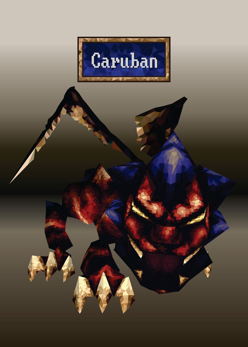 'Caruban' Poster, picture, metal print, paint by Tindahan POD | Displate