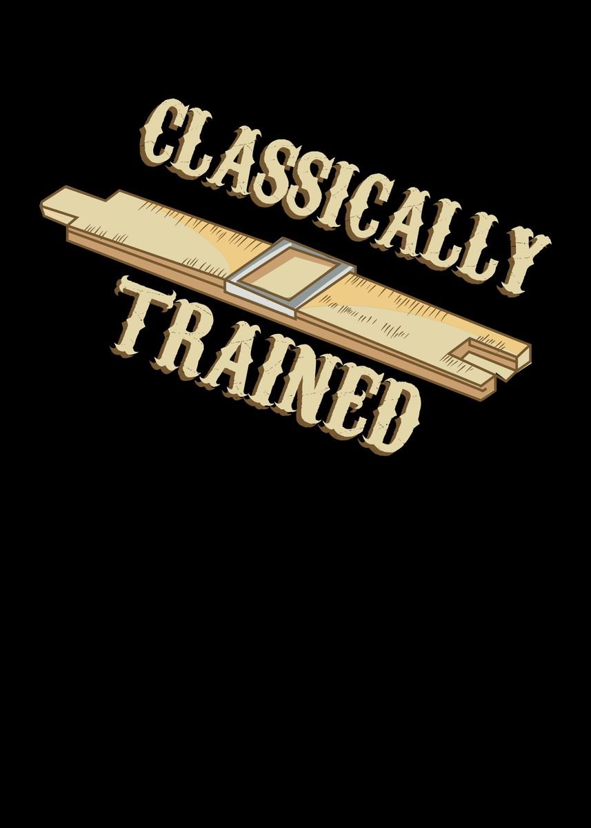 'Classically Trained' Poster, picture, metal print, paint by Uwe ...