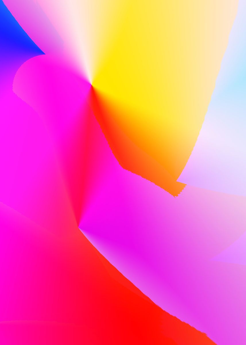 'colorful multicolored art' Poster by artistica | Displate