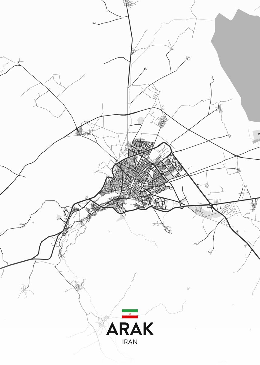 'Arak IR' Poster by IMR Designs | Displate