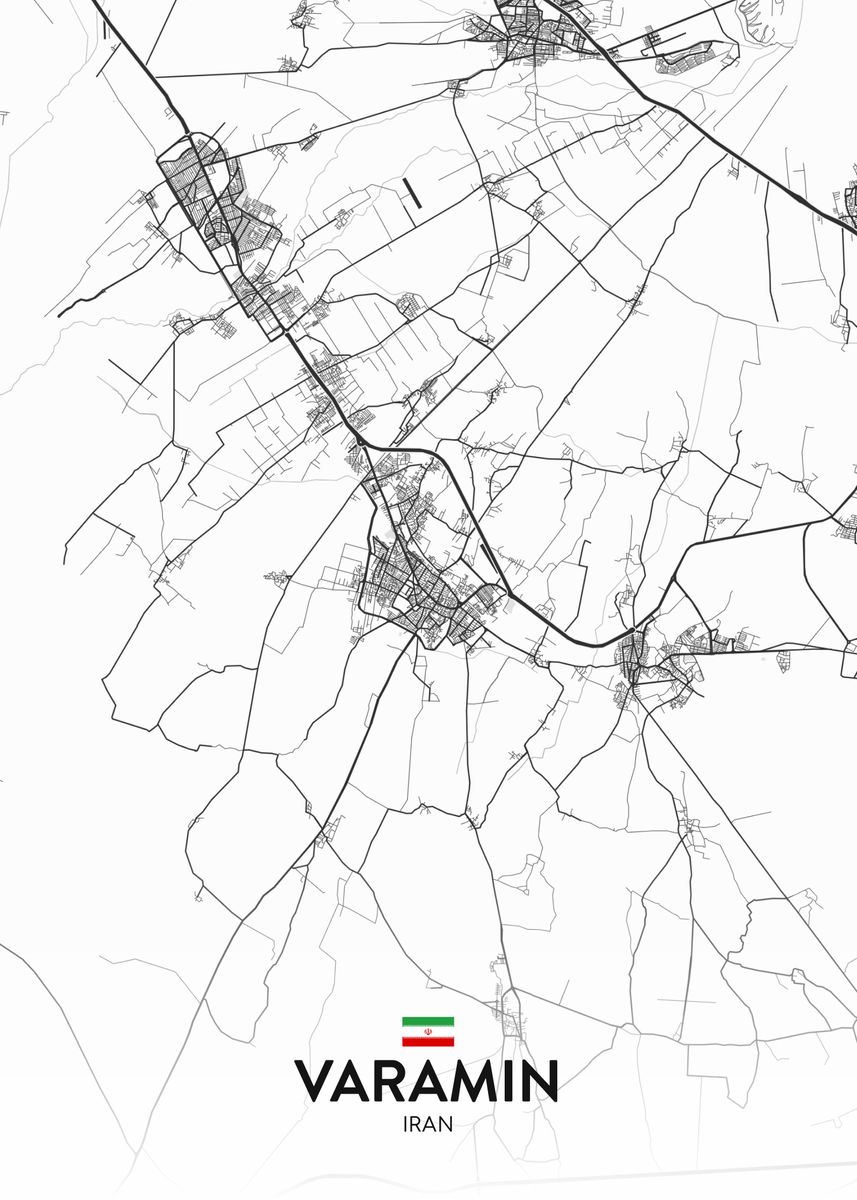 'Varamin IR' Poster, picture, metal print, paint by IMR Designs | Displate