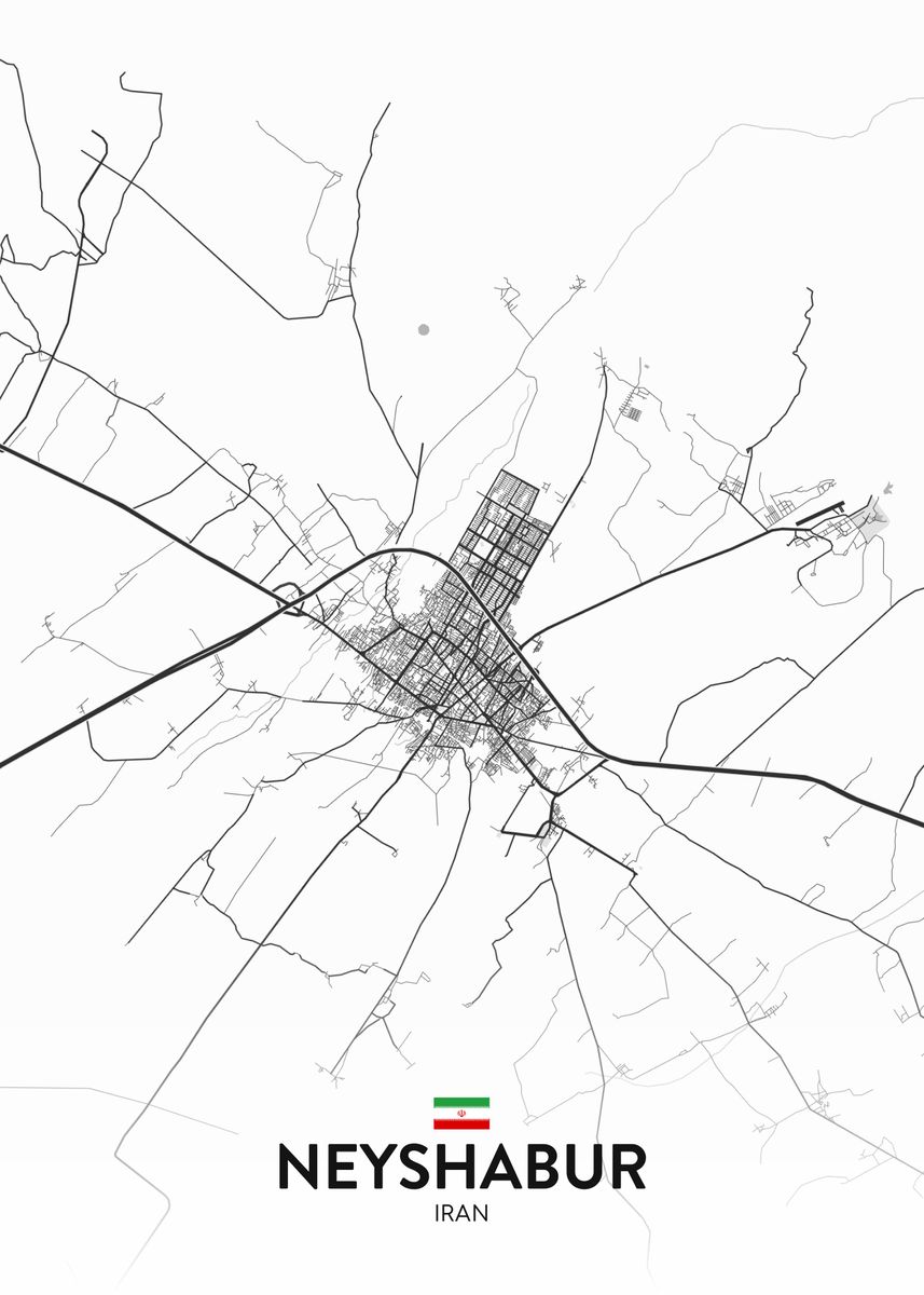 'Neyshabur IR' Poster, picture, metal print, paint by IMR Designs ...