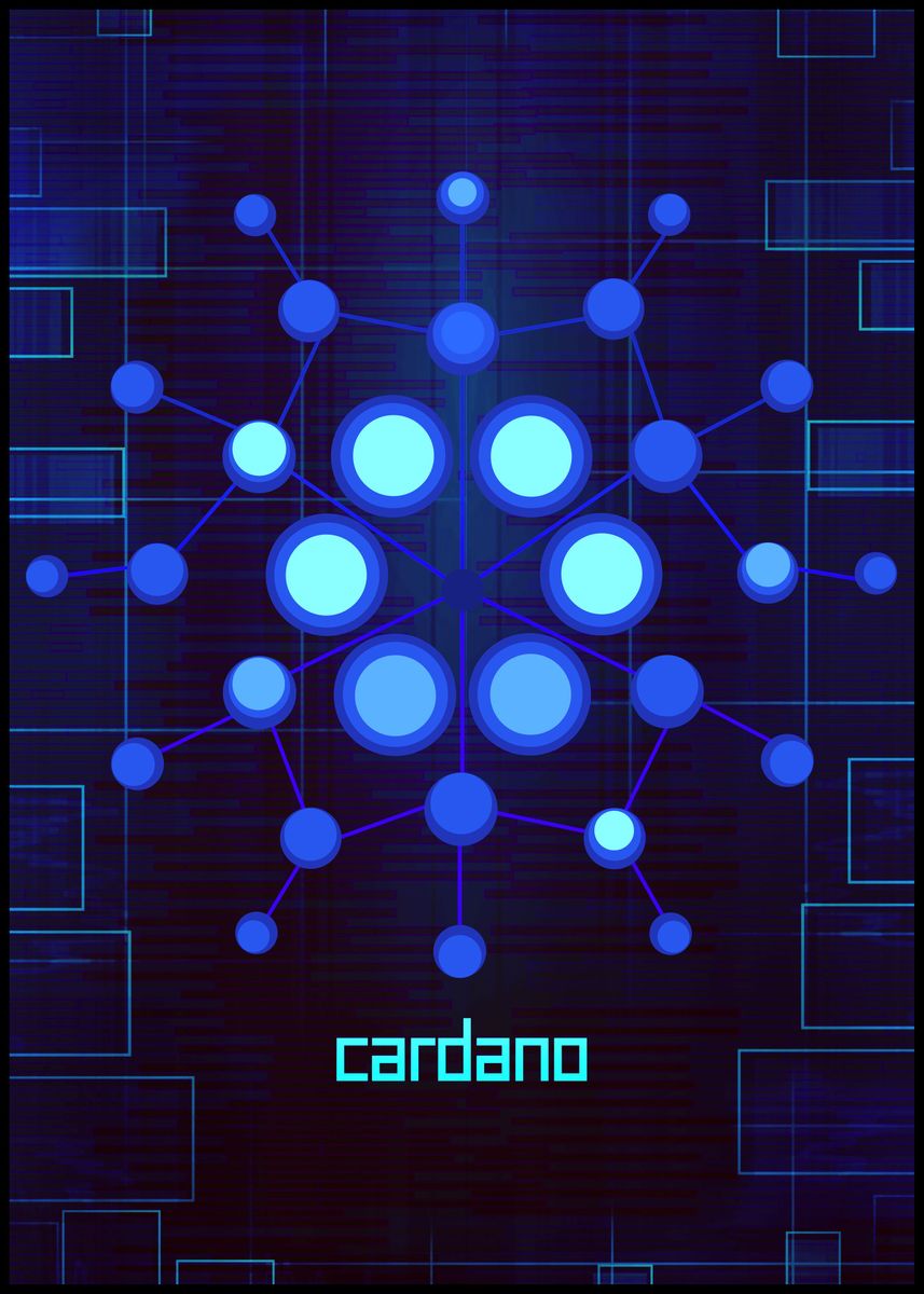 'Cardano' Poster, picture, metal print, paint by Alternative Dark ...