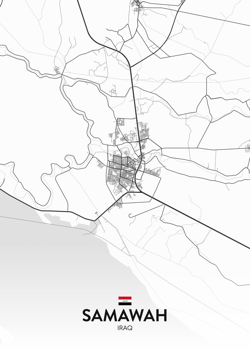 'Samawah IQ' Poster by IMR Designs | Displate