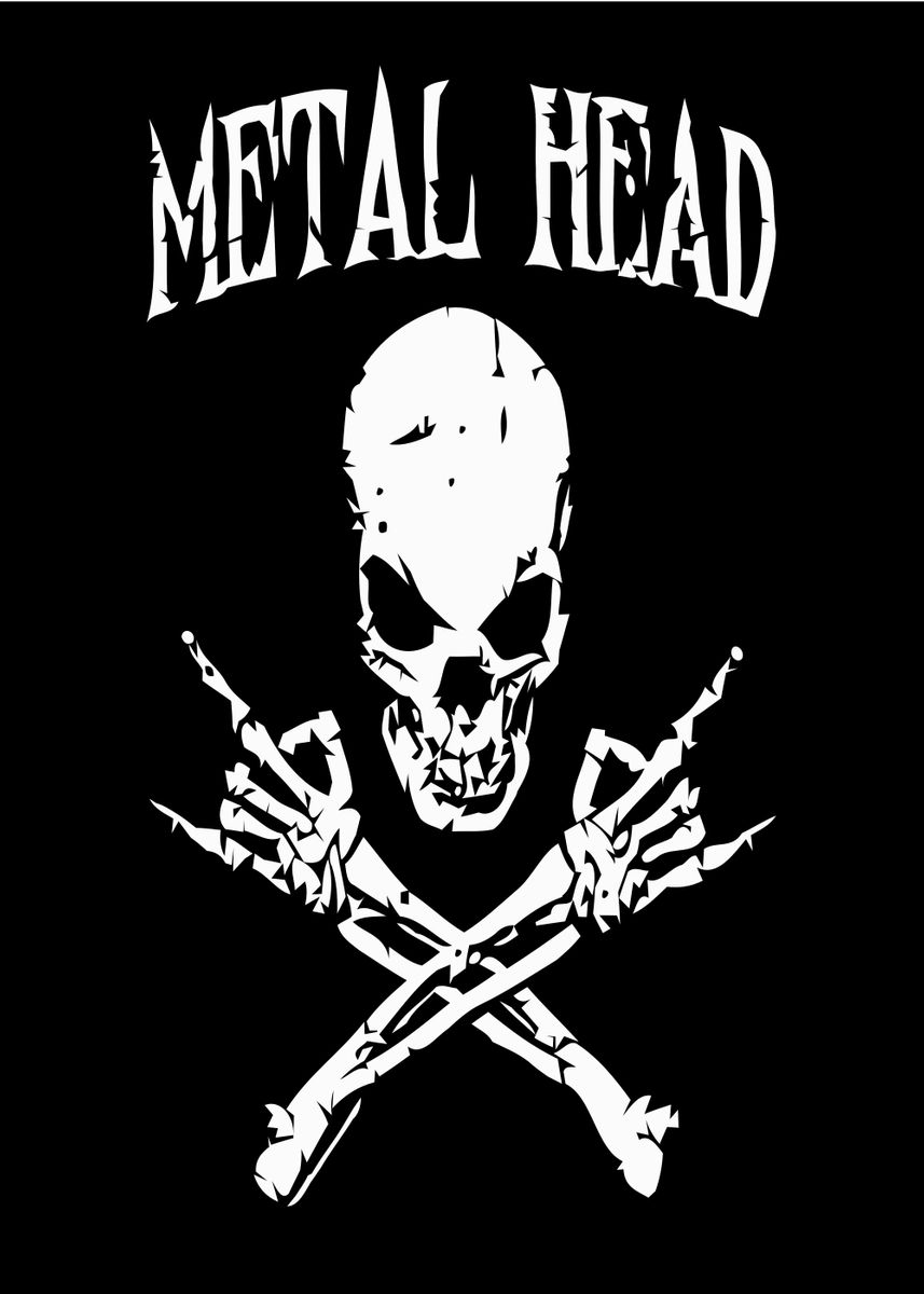 'Heavy Metal band music ' Poster, picture, metal print, paint by Emily ...