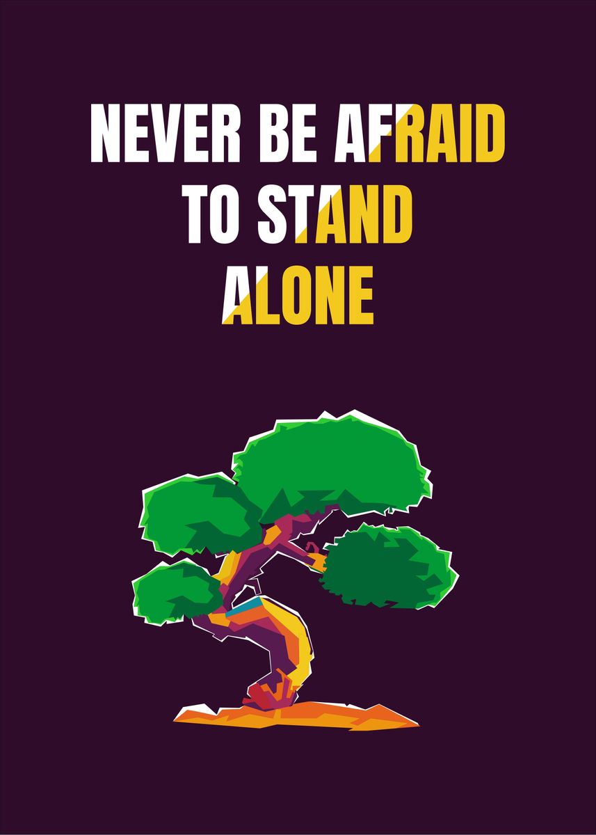 'Tree Quotes' Poster by Editinkamu | Displate