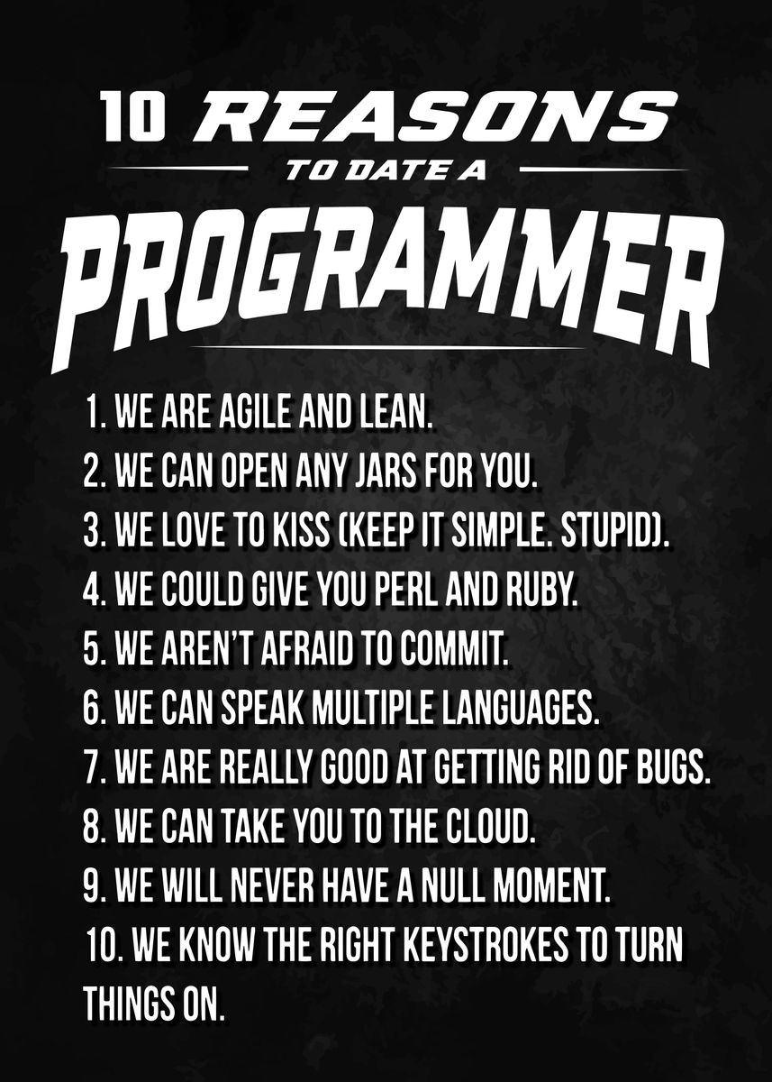 'Programmer' Poster, picture, metal print, paint by Metal Posters ...
