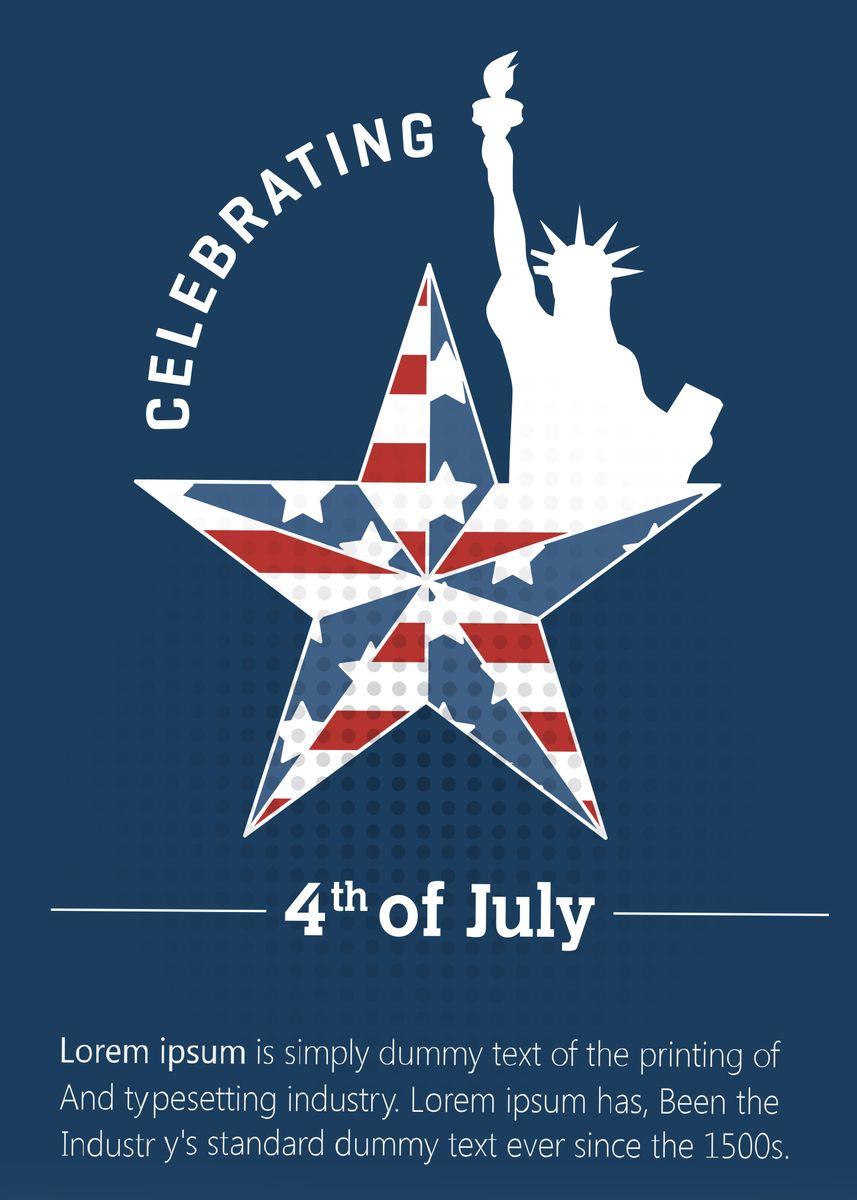 'independence day' Poster by Lloyd Studio | Displate