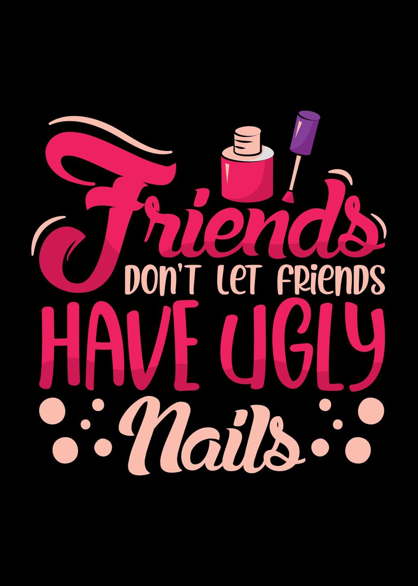 'Nail Tech Polish' Poster by Sebastian Wünsche | Displate