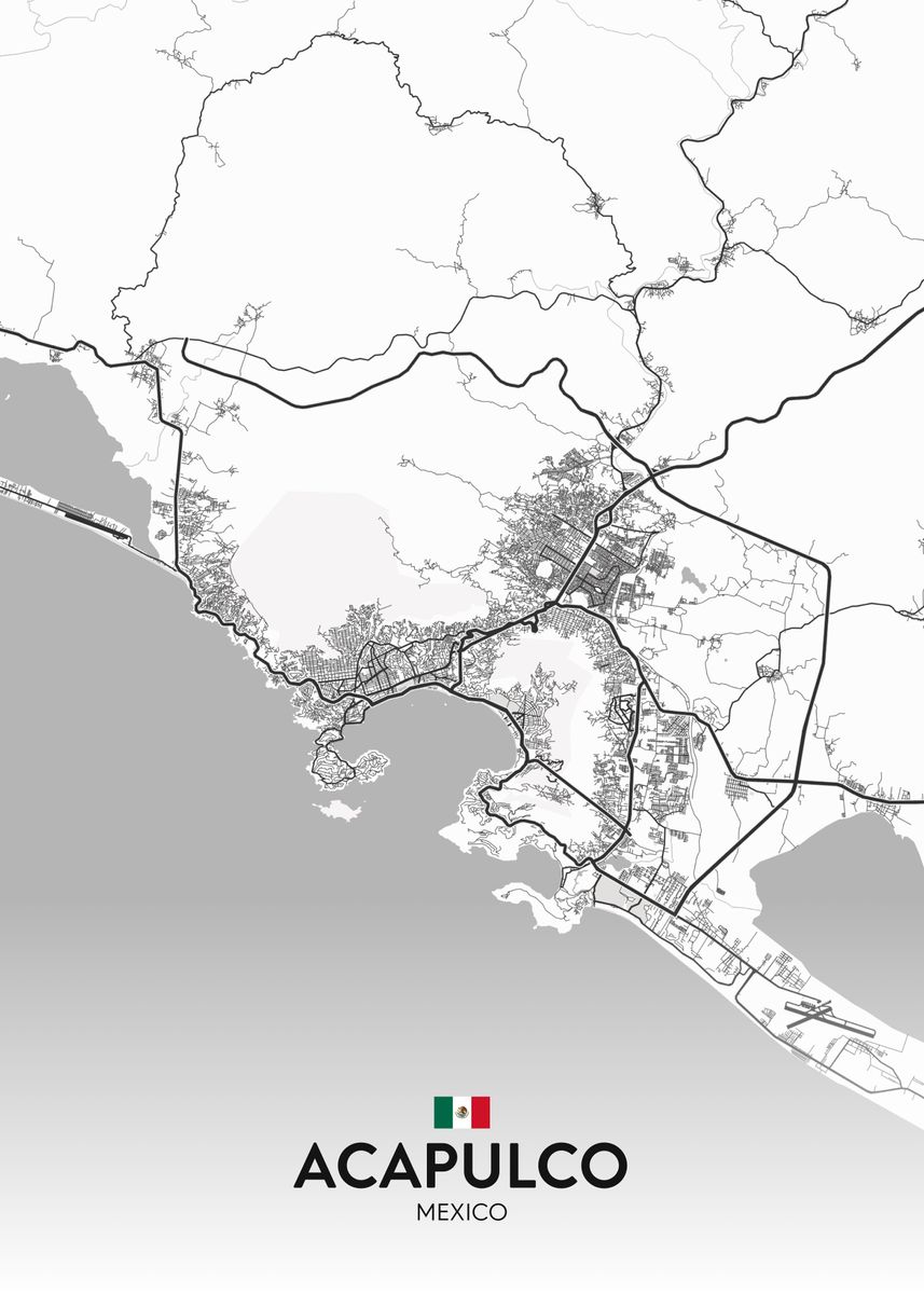 'Acapulco MX' Poster by IMR Designs | Displate